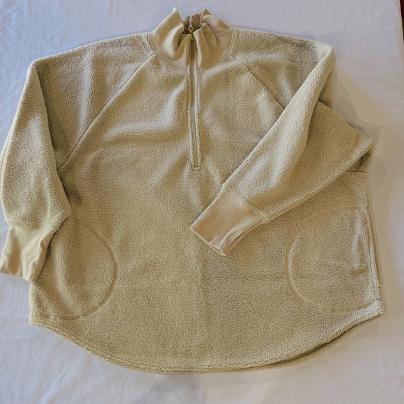 aerie | Tops | Offline By Aerie Oversized Quarter Zip Fleece | Poshmark